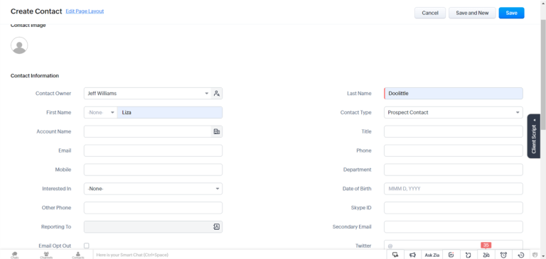 What Are Contacts And How To Manage Them In Zoho CRM?