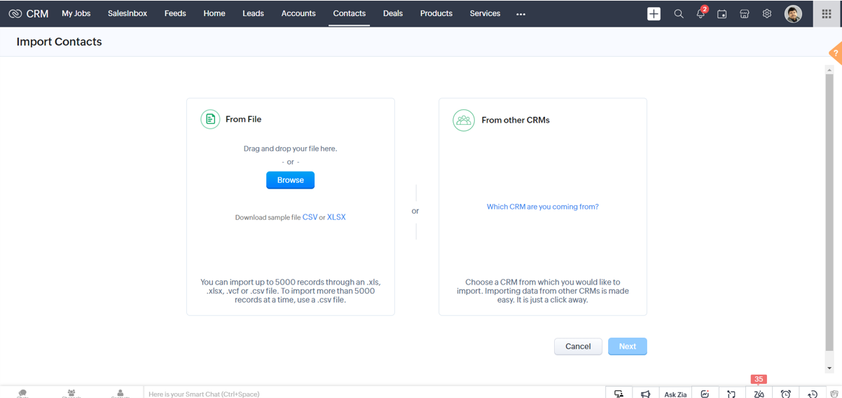 What Are Contacts And How To Manage Them In Zoho CRM?