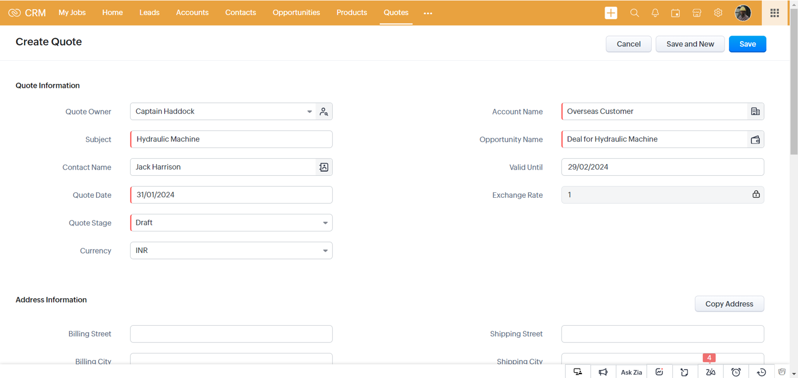 What Are Quotes And How To Use Them In Zoho CRM?