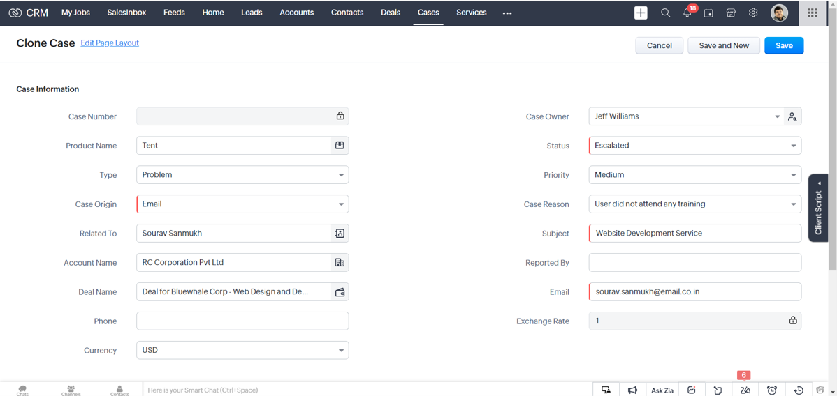 What Are Cases In Zoho CRM And How To Create