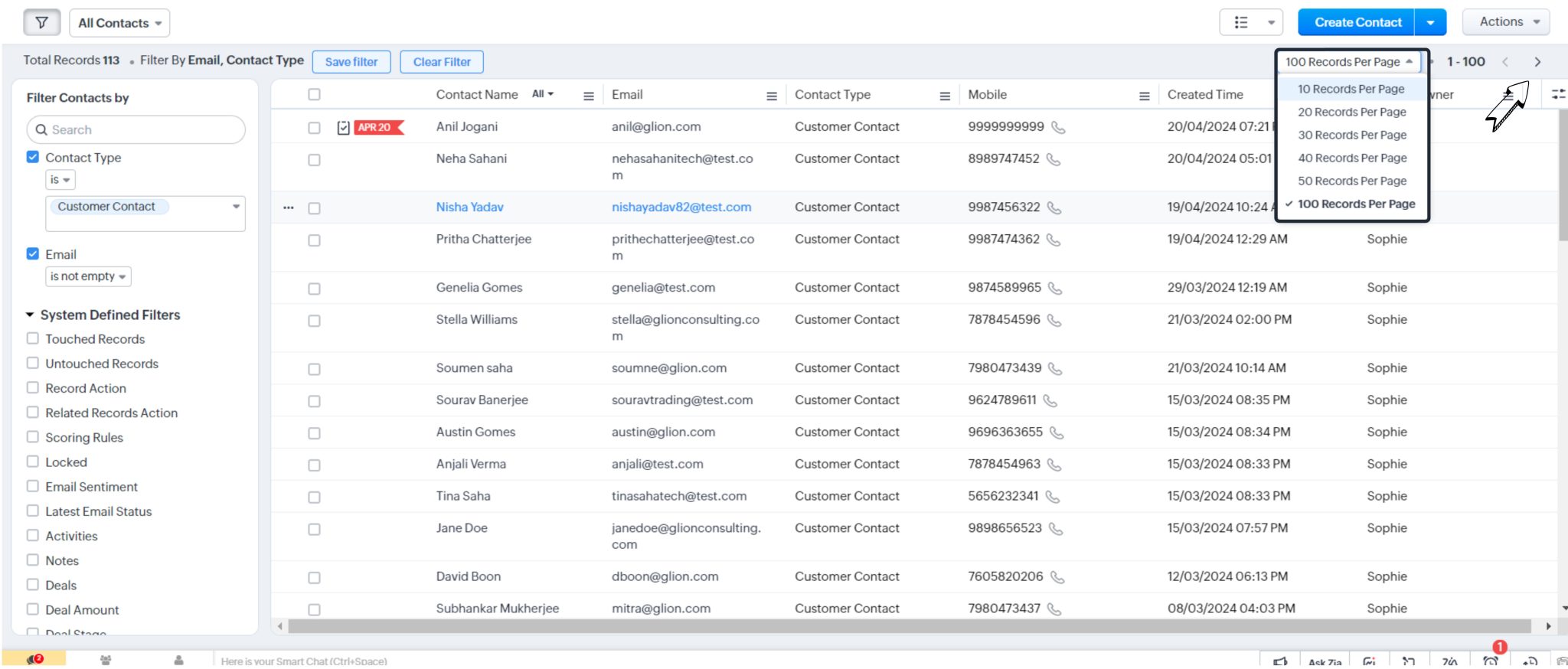 How to Mass Update in Zoho CRM