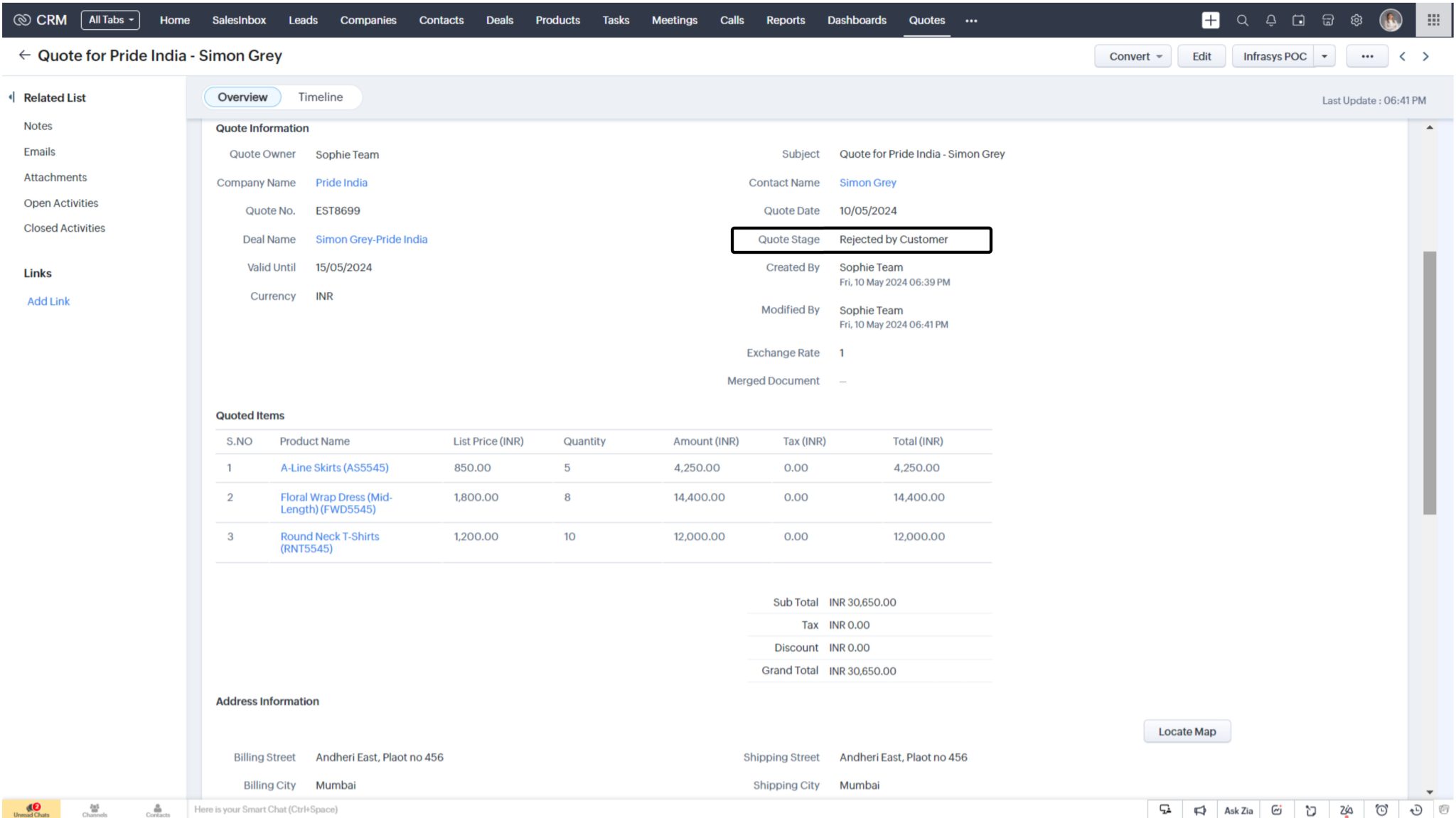 Cloning Records in Zoho CRM