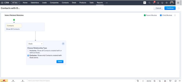 Get Started with Reports in Zoho CRM