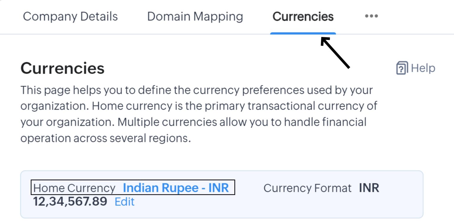 How to Set up Currencies in Zoho CRM