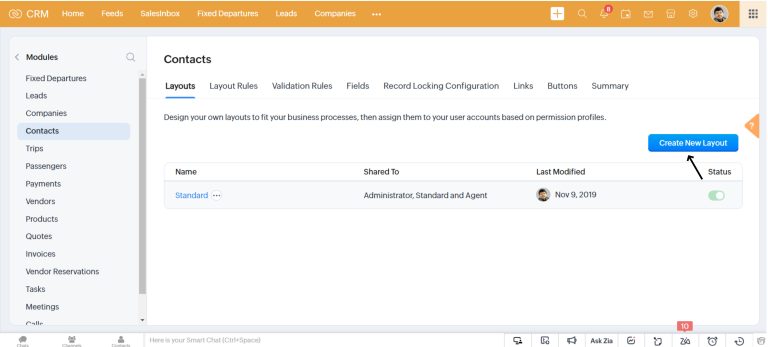 How to Create Custom Fields and Layouts in Zoho CRM