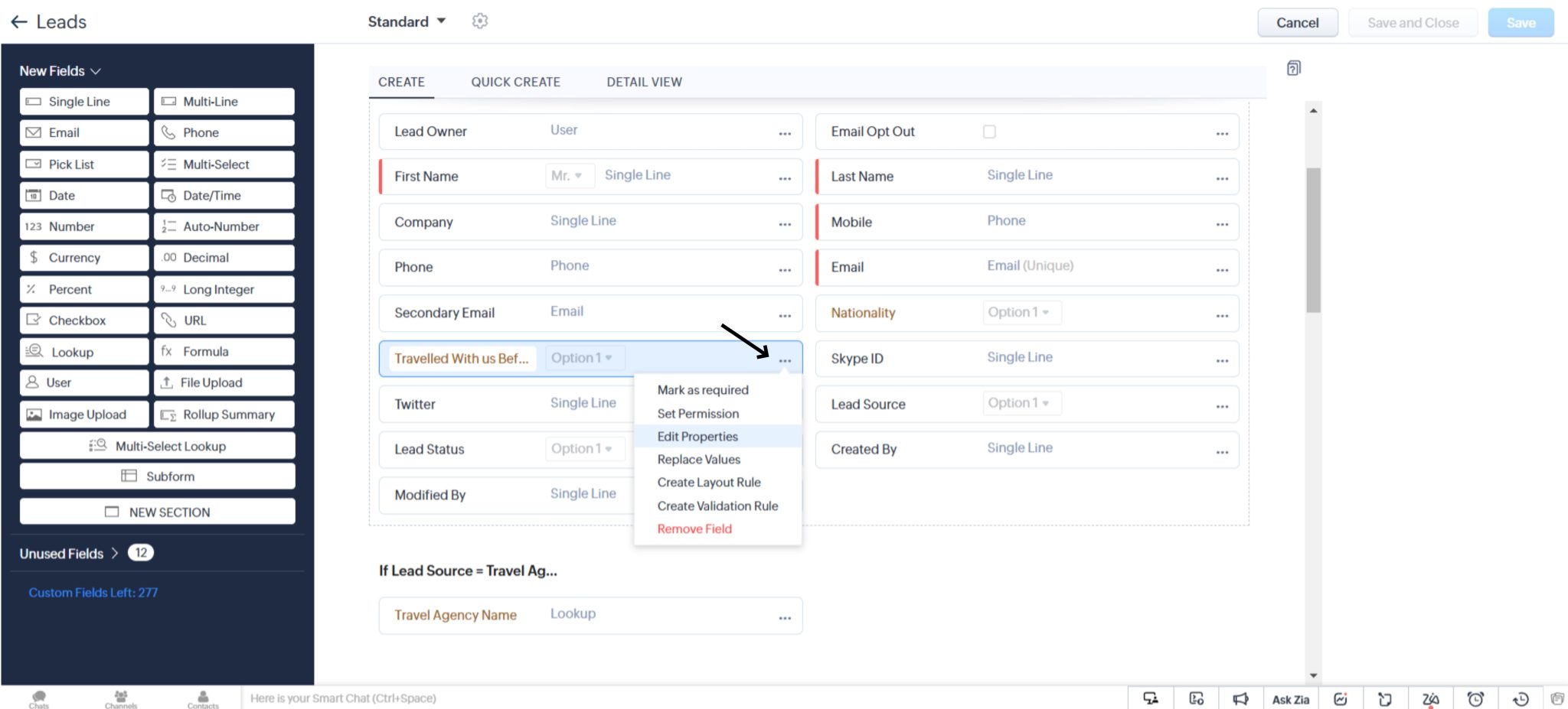 How to Create Custom Fields and Layouts in Zoho CRM