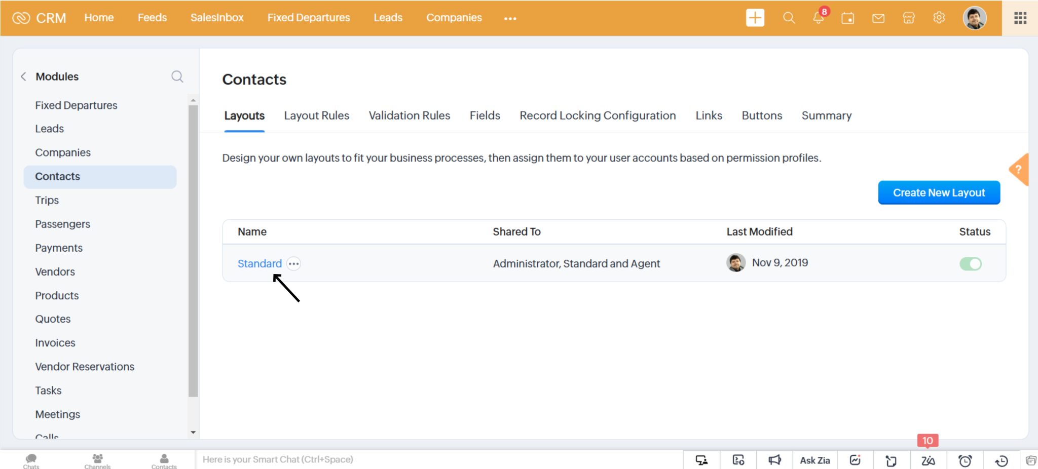How to Create Custom Fields and Layouts in Zoho CRM