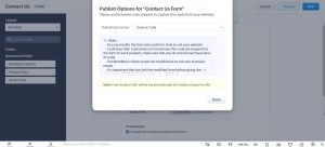 How to Create Webforms in Zoho CRM